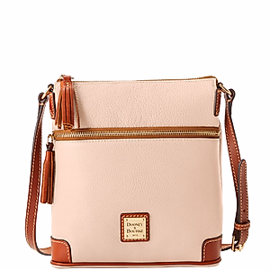 Dooney & Bourke Handbag, Pebble Grain Small Tassel Crossbody - Blush