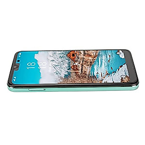 Airshi Face Unlocked Cell Phone, 8MP 16MP Camera GPS Supported 100-240V 4G Unlocked Smartphones for Entertainment (US Plug)