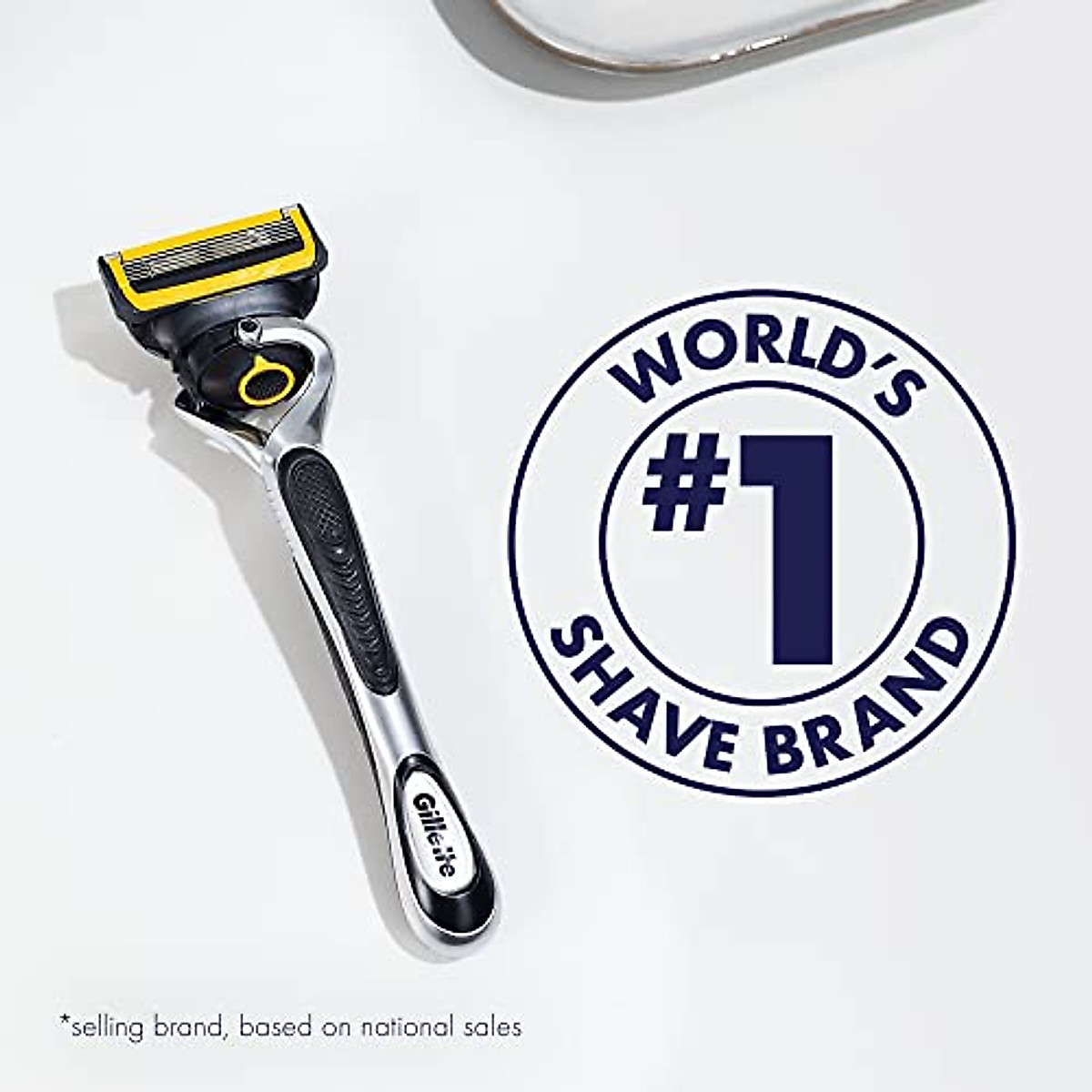 Gillette ProGlide Shield Razor Blade Refills, Shields against Skin Irritation, 12 Count