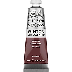Winsor & Newton Winton Oil Color, 37ml (1.25-oz) Tube, Indian Red