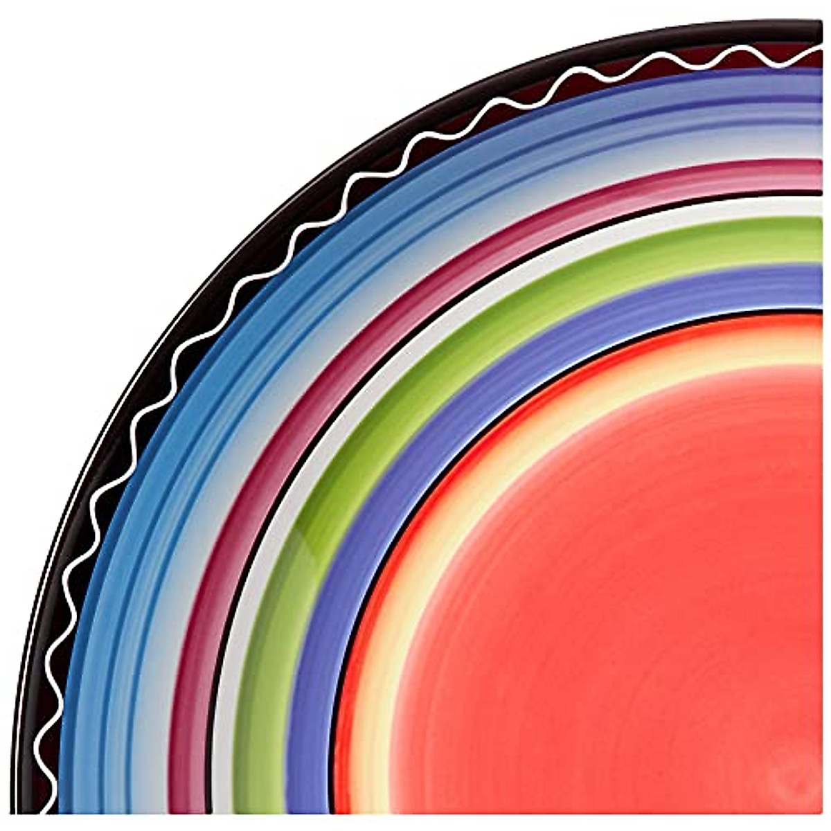 Certified International Tequila Sunrise Serving Bowl, Extra Large, Multicolored