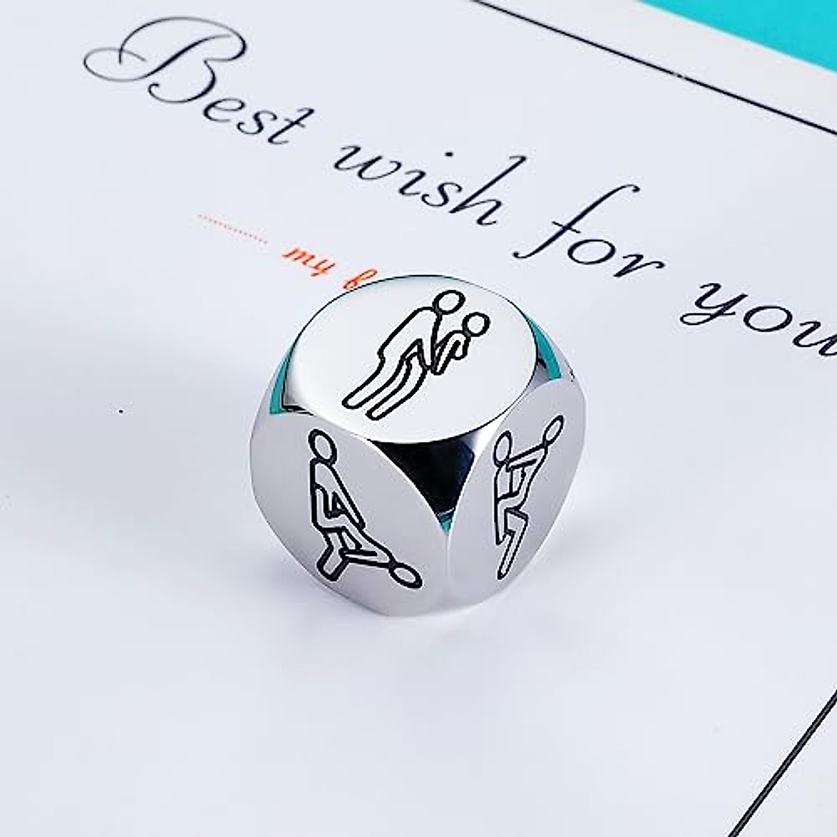 ARKUKU Anniversary Valentines Day Gifts for Him Her Date Night Ideas for Couples Food Decision Dice Christmas Birthday Gifts for Boyfriend Husband Girlfriend Wife Gifts for Men Women