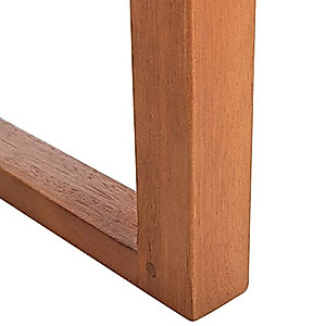 Safavieh PAT7067A Outdoor DREN Natural Brown 4-Piece Beige Seat Cushions Included Patio Set