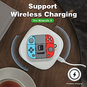 Mulafnxal for Airpod 3 3rd Generation Case Cute Cartoon 3D Kawaii Unique Silicone Air Pods Cover Funny Fashion Fun Cool Keychain Character Design Stylish Cases Men Girls Boys Teen for Airpods 3(2021)