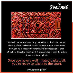 Spalding Unisex_Adult 74532Z_6 Basketball, Orange, 6 (EU)