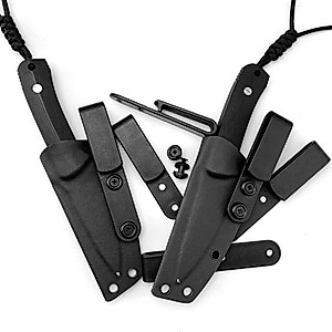 KYDEX Sheath Waist Clip Scabbard Clip Sheath Accessories Outdoor Carry KYDEX Sheath Tool K Sheath Waist Clip With Screws