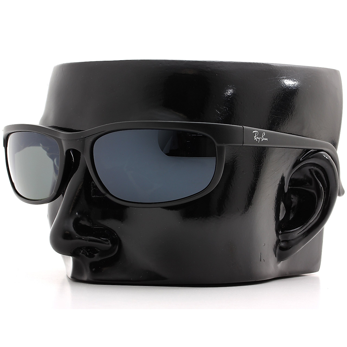 IKON LENSES Replacement Lenses for RB2027 Ray Ban (Polarized) - Fits RayBan RB 2027 Predator 2 Sunglasses (Black/Grey)