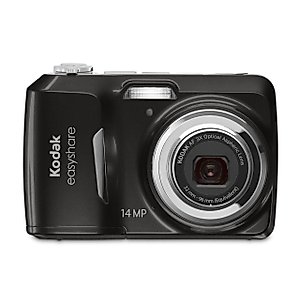 Kodak EasyShare C1530 14 MP Digital Camera with 3x Optical Zoom and 3.0-Inch LCD (Black)
