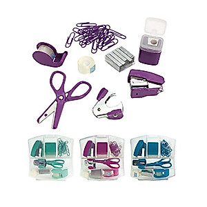 1 X Mini Office to Go Stationery Set Random Color