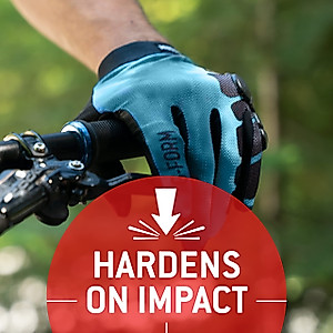 G-Form Sorata Mountain Bike Gloves - Motorcycle & Cycling Gloves for Men & Women - Electric Blue/Black, Adult XS