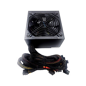 Apevia ATX-SP700 Spirit ATX Power Supply with Auto-Thermally Controlled 120mm Fan, 115/230V Switch, All Protections