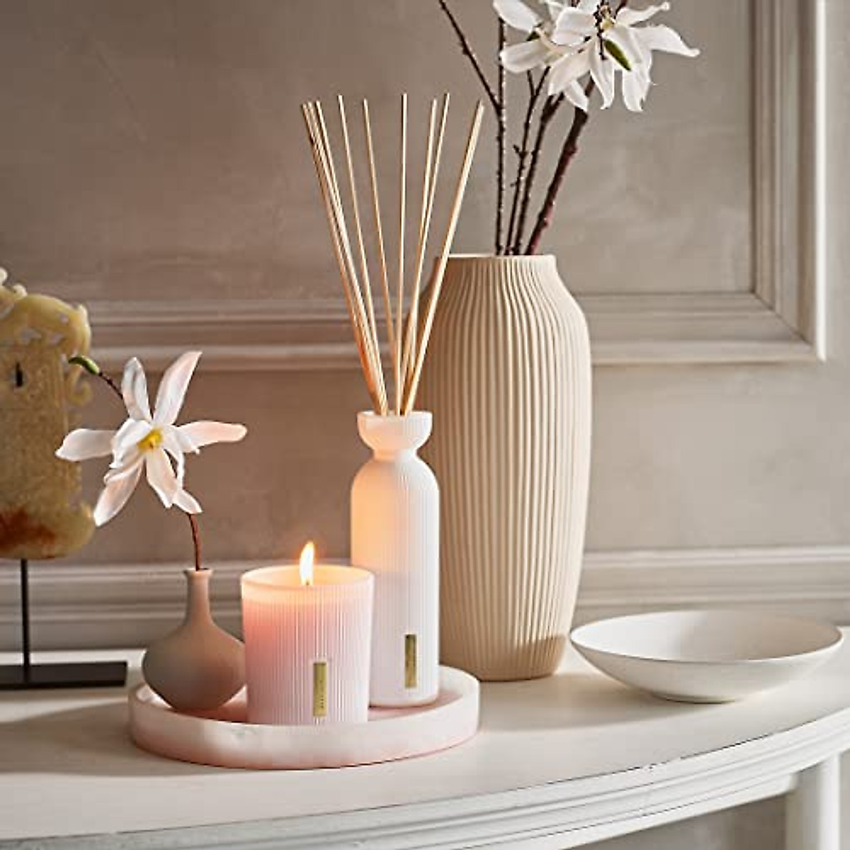 RITUALS Sakura Oil Reed Diffuser Set - Fragrance Sticks with Rice Milk and Cherry Blossom - 2.3 Fl Oz