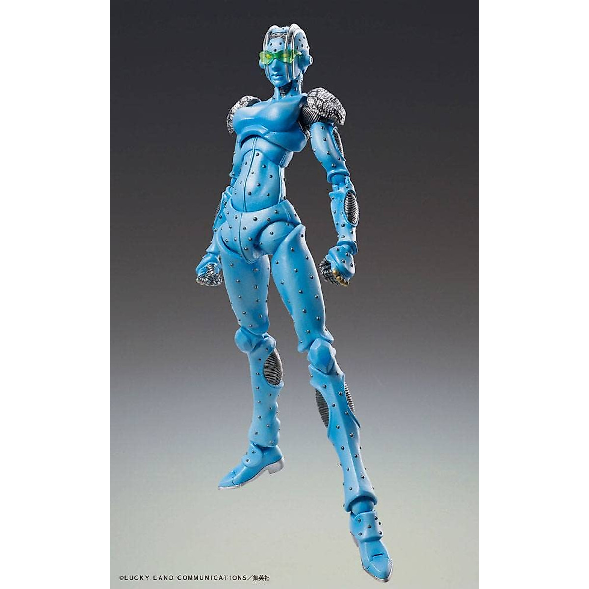Medicos JoJo’s Bizarre Adventure Part 6: Chozo Kado Stone Free Super Action Statue Figure, Multicolor