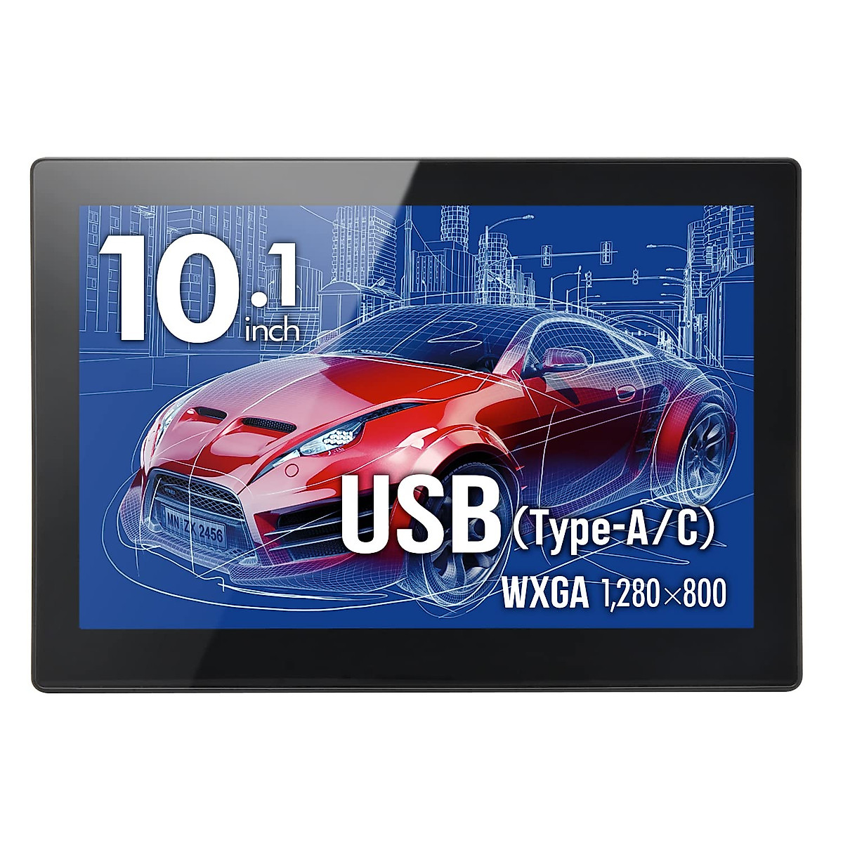 センチュリー Century LCD-10000UT2_FP Projected Capacitive 10.1 Inch Multi-Touch Monitor for USB Input