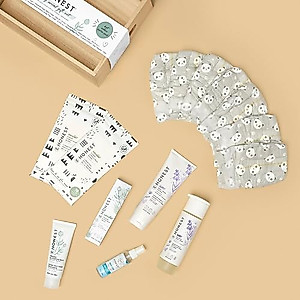 The Honest Company Baby Arrival Gift Set | Newborn Essentials Welcome Box | Diapers, Wipes, Personal Care, Diaper Rash Cream