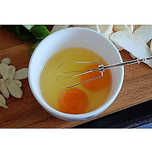 Wadoy W10490648 & KHM2B Beaters for Hand Mixer Stainless Steel Pro Whisk Turbo Beaters, Cream, Making Mousse or Meringue, Shakes, Egg, Replace AP5644233, PS4082859, KHM512BM, KHMPW