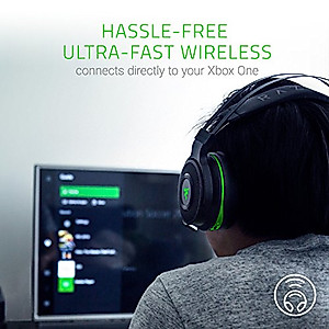 Razer Thresher For Xbox One: Windows Sonic Surround - Lag-Free Wireless Connection - Retractable Digital Microphone - Gaming Headset For PC, Xbox One, Xbox Series X & S