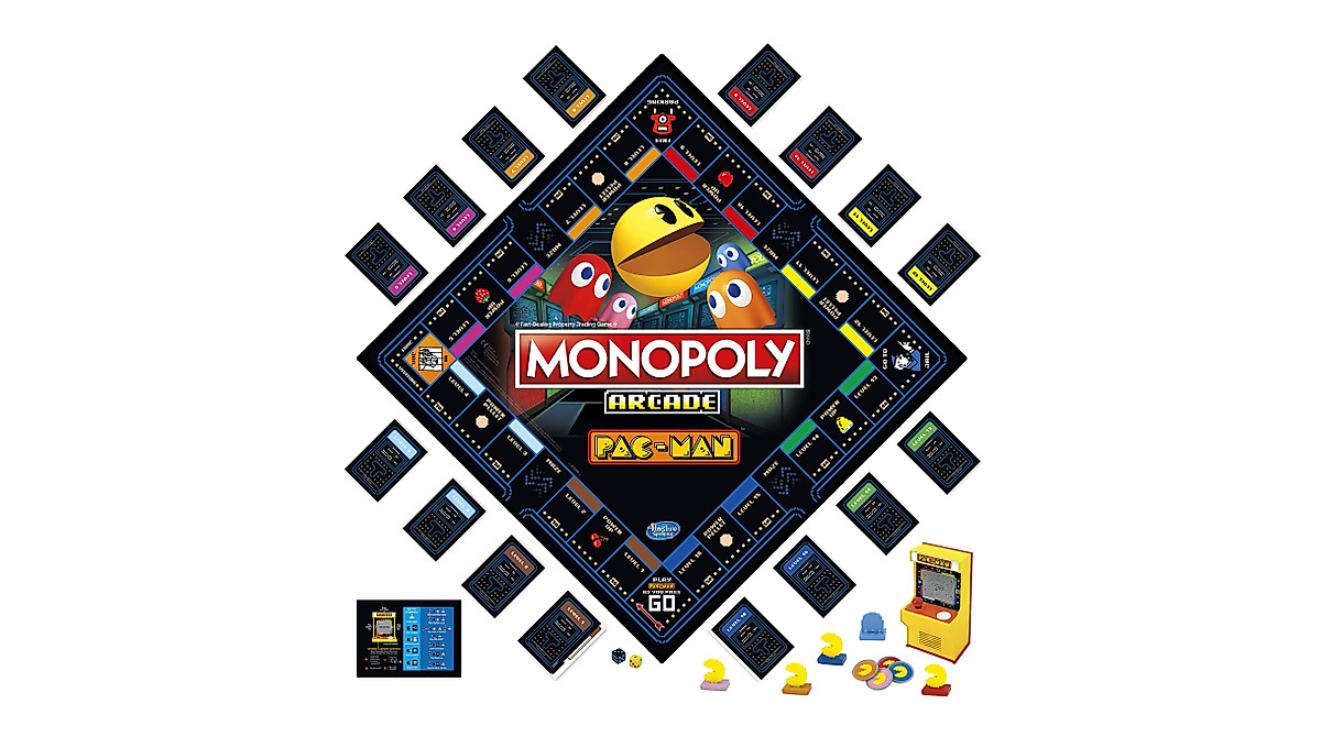 Monopoly Arcade Pac-Man Board Game for Kids - Fun & Engaging
