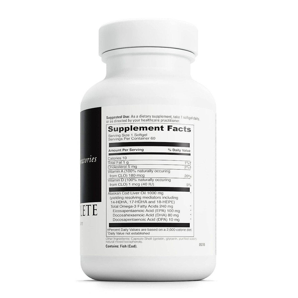 DAVINCI Labs SPM Complete - Helps Support Immune System, Digestive Health, Joint Health & More with Omega-3 Fatty Acids, Including EPA, DHA & DPA - Gluten-Free - 60 Softgels