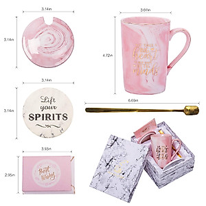 ShinnyWis It Takes a Big Heart to Shape Little Minds-Teacher Appreciation Gifts-Teacher Gifts for Women-Thank You,Christmas Gifts for Teachers-14oz Coffee Mug