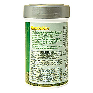 Tetra 77093-00 fauna Pro ReptoMin Baby Turtle Formula Sticks, 1.13 oz. (77093)