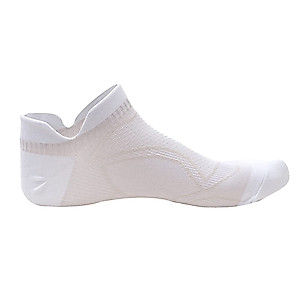 3 Pairs Anti-slip Men Sports Socks, Breathable Running Socks, Anti-slip, 41-46 (White)