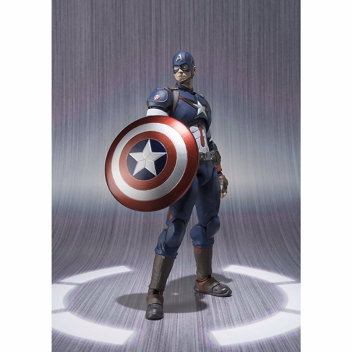 Bandaï SH Figuarts Avengers Captain America About 155mm ABS u0026 PVC Painted Action Figure
