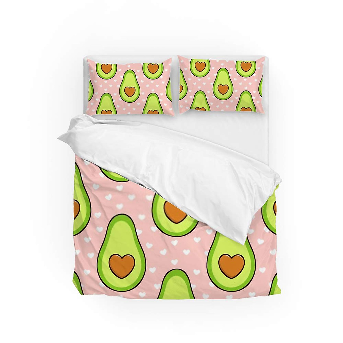 Christmas Snowflakes Bedding Cover Set Comforter Cover Duvet Cover, 3 Piece Bedding Set Full Size Home Decor Quilt Cover Pillow Shams