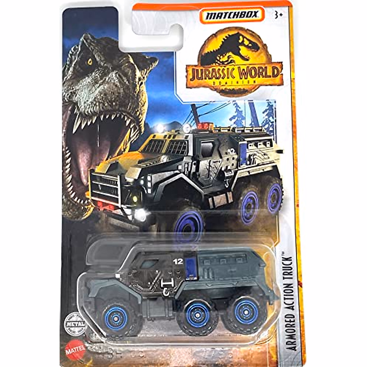Matchbox 2022 - Armored Action Truck - Jurassic World Dominion Series