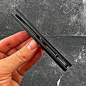 VORTEK VANGUARD: Sleek Designed EDC Folding Pocket Knife, 8Cr13MoV Blade, Fiberglass G10 Handles, Ball Bearing Pivot