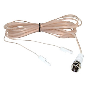 HQRP FM Antenna F-Type Connector Compatible with Bose Lifestyle Music System 20/25 / 30/38 / 50