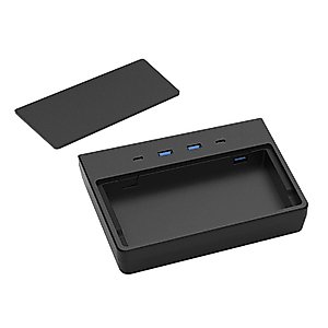 CALIDAKA 5 in 1 Ports Tesl-a Model 3 Model Y USB Hub, Dashcam and Sentrys Mode Viewer USB-C Hub Dongle USB Tesl-a M 3 My Accessories, Custom Designed for Tesl-a Model 3/Y 2020 June Produce