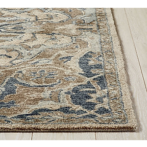 Nolan Natural PB Traditional Handmade Tufted Wool Carpet Area Rugs for Home (9X12)