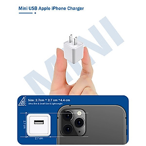 iPhone Charger,Long 6FT iPhone Charger 2Pack iPhone Cord 6feet USB to Lightning Cable Quick Fast Charging Data Sync Cord USB Wall Charger Block Adapter for iPhone 14/13/12/11/XS/XR/X/8/7/5/SE2022/iPad