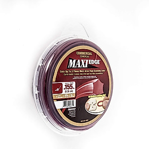 Arnold 490-030-0032 Maxi-Edge Commercial Grade String Trimmer Line with Cutting Tool, Universal Fit, 7 Refills, .155-Inch x 117-Feet