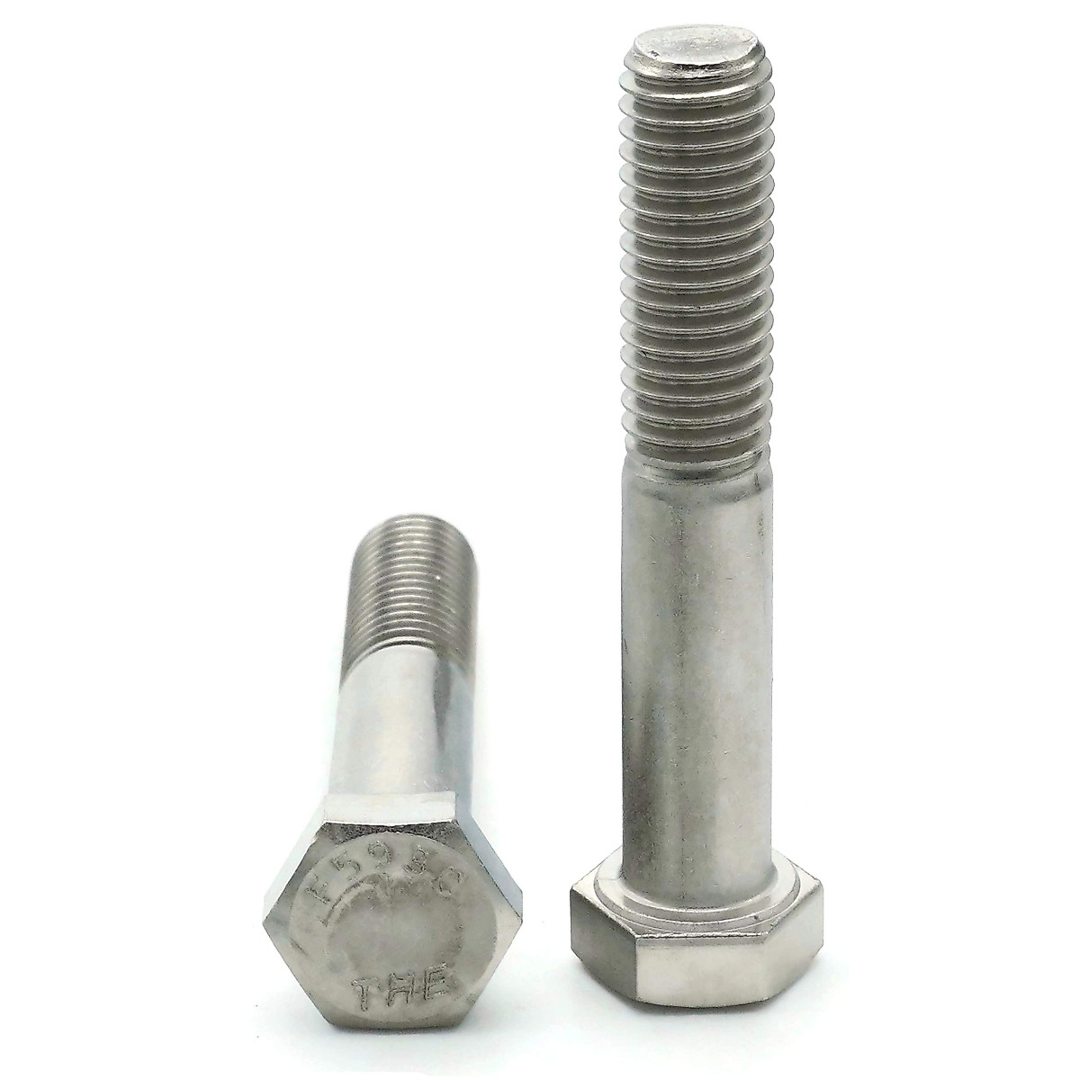 Hex Cap Screws 18-8 Stainless Steel - 3/8-16 x 4-1/2" PT Qty-25