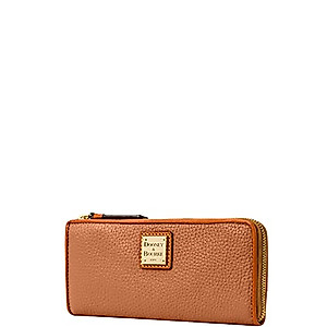 Dooney & Bourke Pebble Grain Zip Clutch Wallet