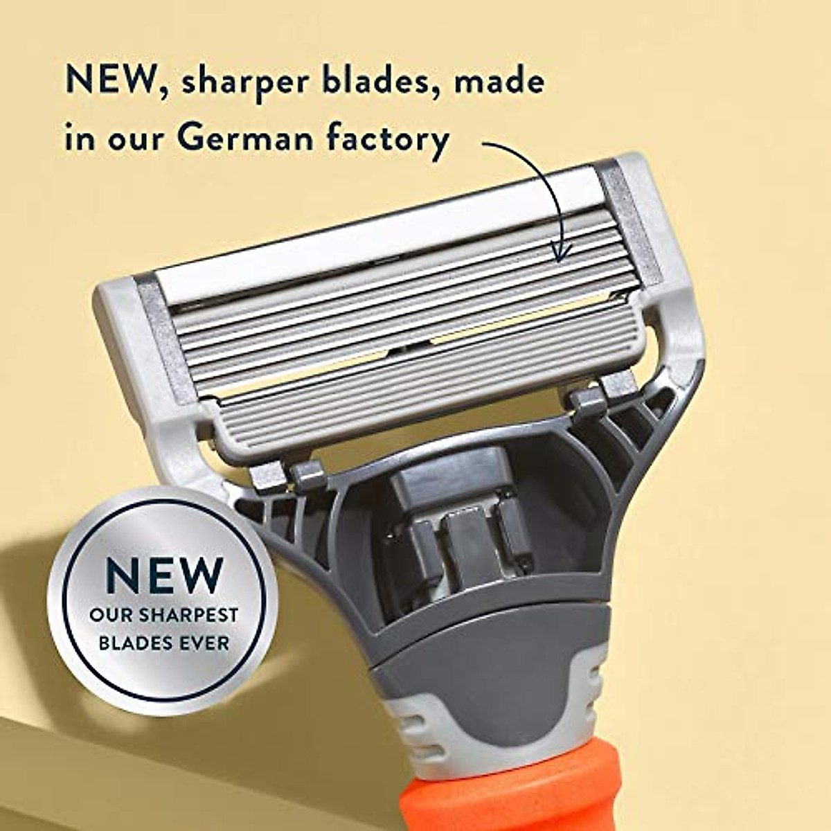 Harry's Razor Blades Refills - Razors for Men - 8 Count