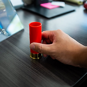 G Francis Shot Glass Set - 4pk Novelty Shot Glasses Plastic Bullet Shot Glass Set for Father’s Day or Groomsmen Gifts