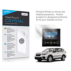BoxWave Screen Protector for Subaru 2021 Forester (8 in) (Screen Protector ClearTouch Anti-Glare (2-Pack), Anti-Fingerprint Matte Film Skin for Subaru 2021 Forester (8 in)