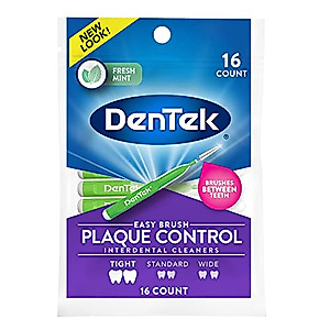 Dentek Easy Brush Fresh Mint Extra Tight Interdental Cleaners - 16 CT
