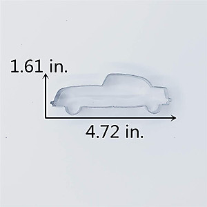 LILIAO Beat-up Car Cookie Cutter - 4.7 x 1.6 inches - Stainless Steel