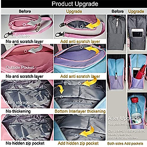 Heart Japanese school Bag & kawaii wallet Anime Sticker ITA Bag Shoulder Backpacks for college essentials laptop backpack things for teen girls trendy stuff black backpack cute kawaii school supplies