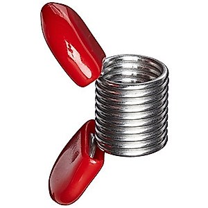 Soft Flex Bead Stoppers, Red, 4/Pkg