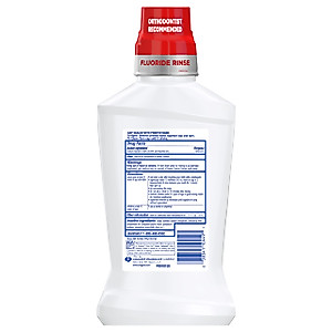 Colgate Ortho Defense Phos Flur Anti Cavity Fluoride Rinse, Mint, 16.9 Ounce