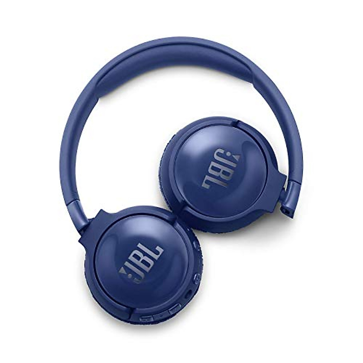 JBL TUNE 600BTNC - Noise Cancelling On-Ear Wireless Bluetooth Headphone - Blue (Renewed)
