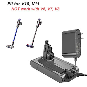 Replacement Charger for Dyson V10 V11 Absolute Animal Motorhead Cordless Vacuum Power Supply 30.45V 1.1A