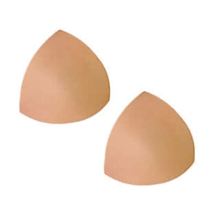 Bluelans Bra Pads Inserts 1 Pair, Soft Bra Cups Inserts, Removable Bra Pads Bra Inserts or Women Sports Bra Enhancers Skin Color