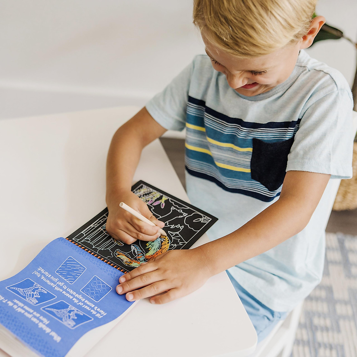 Melissa & Doug Scratch Art - Dinosaur