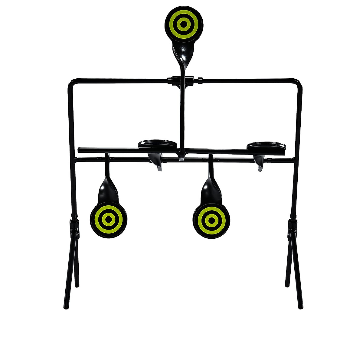 KNINE OUTDOORS Resetting Shooting Target Airgun Rimfire Pellet BB Gun Target, Rated for .22 .177 Caliber (Rimfire)
